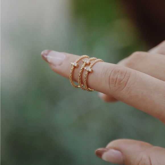 dema collective | Jewelry | Sophie Stacking Rings | Poshmark